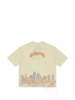 GODSPEED Boston Skyline Graphic-print T-shirt