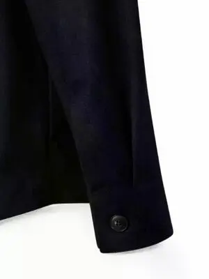 Canali Wool Chest-pocket Shirt Jacket