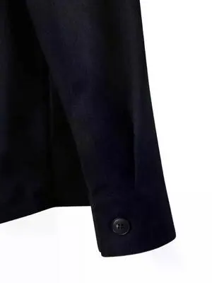 Canali Wool Chest-pocket Shirt Jacket