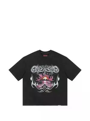 GODSPEED Graphic-print T-shirt - Black