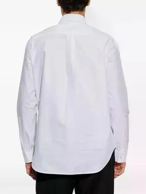 Balenciaga Embroidered-logo Chest-pocket Shirt