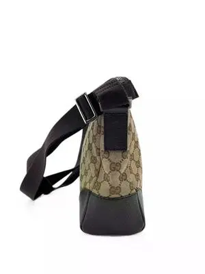 Gucci 2000s Gg Canvas Shoulder Bag