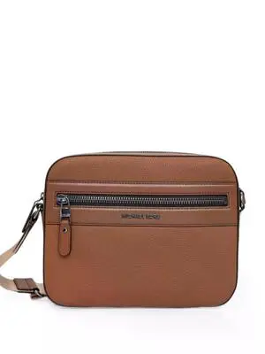 Michael Kors Jet Set Logo Plaque Shoulder Bag - Brown