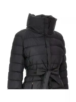 Max Mara Quilted Belted Jacket