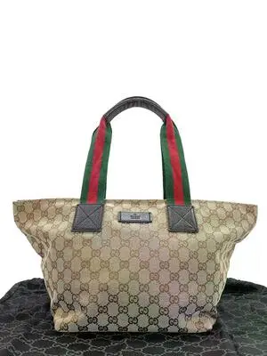 Gucci 2000s Sherry Line Gg Supreme Tote Bag - Neutrals