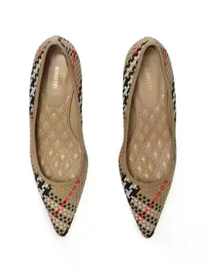 Burberry Check Dame Pumps