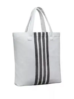 Thom Browne Velour 4-bar Tote Bag
