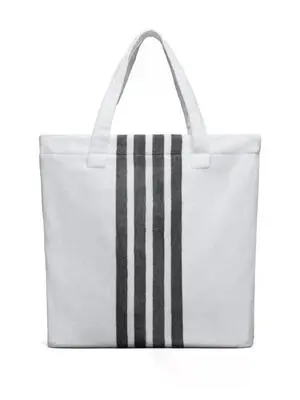 Thom Browne Velour 4-bar Tote Bag