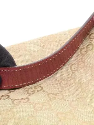 Gucci 2000s Gg Canvas Charm Shoulder Bag