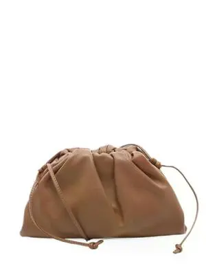 Bottega Veneta 2010s The Pouch Shoulder Bag - Brown