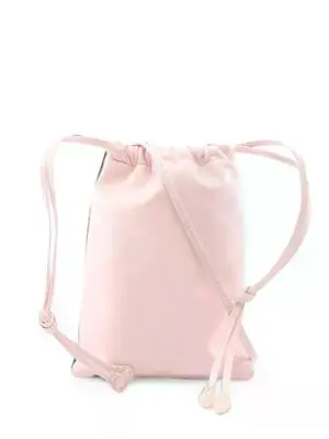 Burberry 2010s Mini Pochette Drawstring Shoulder Bag - Pink