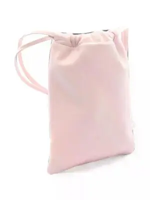 Burberry 2010s Mini Pochette Drawstring Shoulder Bag