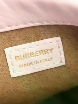 Burberry Leather Drawstring Shoulder Bag