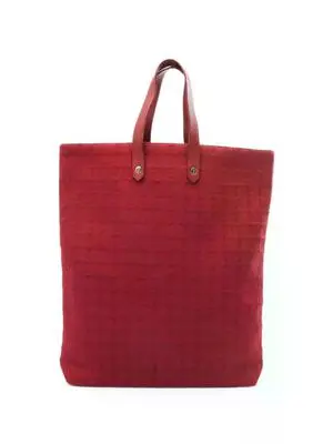 Hermès 2010s Amedaba Gm Tote Bag - Red