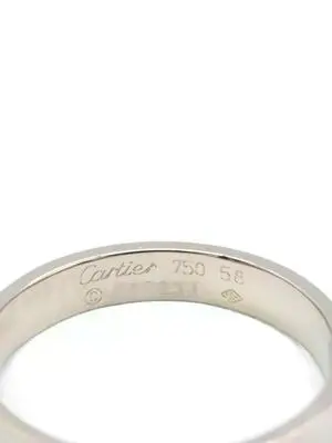 Cartier 18k White Gold Love Ring