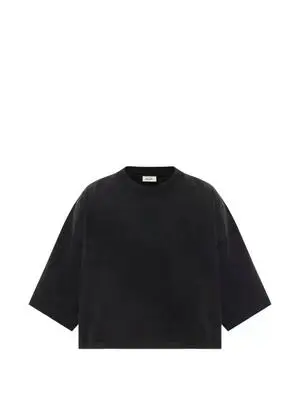 American Vintage Afoma Crew Neck T-shirt - Black
