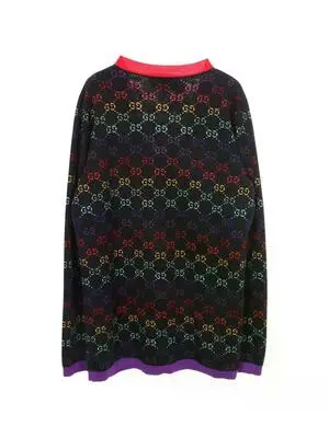 Gucci 2010s Gg Pattern Cardigan