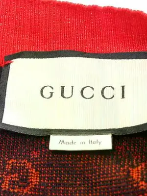 Gucci 2010s Gg Pattern Cardigan