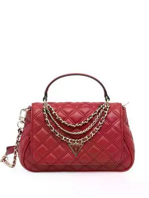 Guess Giully Chain-link Tote Bag - Red