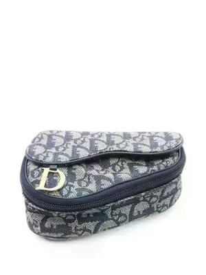 Dior Trotter Saddle Pouch - Blue