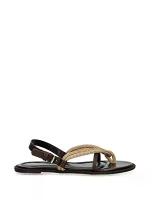 JONAK PARIS Emeline Buckle-fastening Sandals - Neutrals
