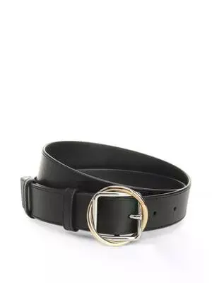Jacquemus Salon Rond-carré Buckle Belt - Black