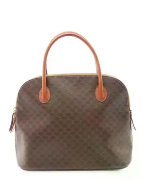 Celine 2000s Macadam Tote Bag - Brown