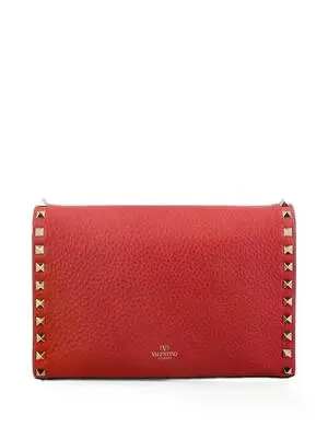 Valentino Garavani Small Rockstud Cross Body Bag - Red