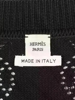 Hermès Crew-neck Cardigan