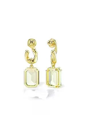 SWAROVSKI Octagonal-cut Crystal Earrings