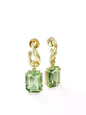 SWAROVSKI Octagonal-cut Crystal Earrings