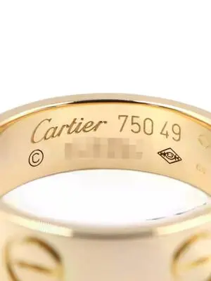 Cartier 18k Yellow Love Ring
