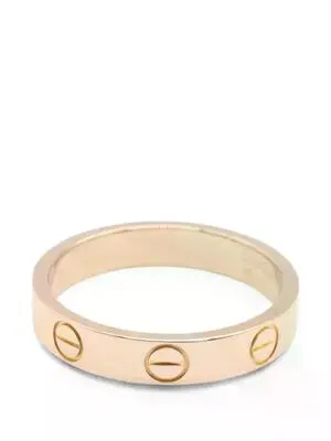 Cartier 18k Rose Gold Love Ring - Pink