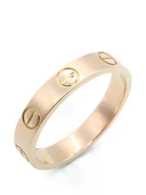 Cartier 18k Rose Gold Love Ring