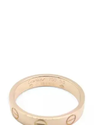 Cartier 18k Rose Gold Love Ring