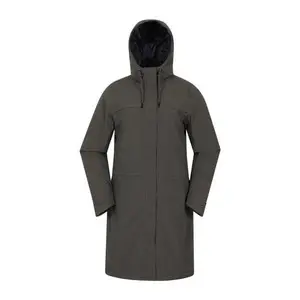 Mountain Warehouse Avery Waterproof Long Length Jacket - Khaki