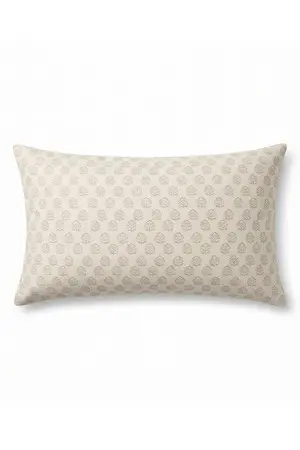 PILLOWPIA Bodhi Lumbar Pillow Cover - Shortbread
