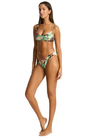 SEA LEVEL Abyss Print Bikini Briefs