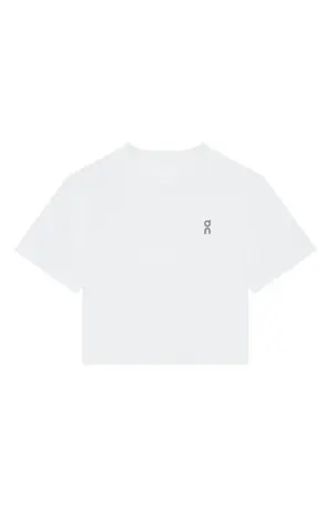 On Train-t Crop T-shirt - White