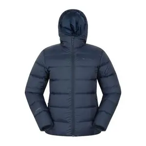 Mountain Warehouse Stratus Down Packable Hooded Jacket - Navy