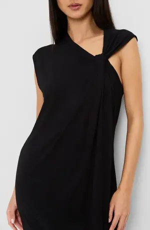 Michael Stars Jaclyn Twist Shoulder Minidress