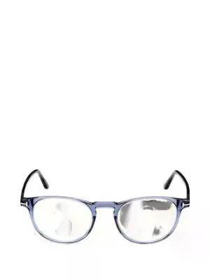 TOM FORD Round-frame Glasses - Blue