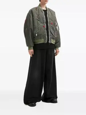 DOUBLET Chain-embellished Bomber Jacket