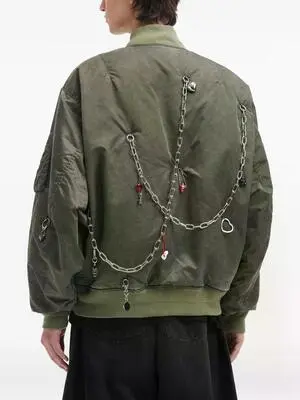DOUBLET Chain-embellished Bomber Jacket