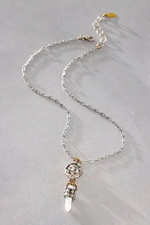 MIKAL WINN Drop Necklace - Crystal