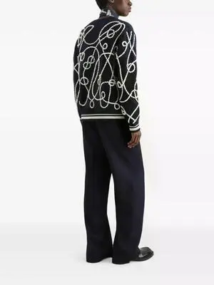 Dolce & Gabbana Virgin-wool Pullover With Embroidery