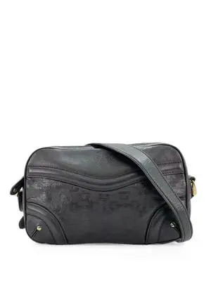 Gucci 2000s Horsebit Pattern Shoulder Bag