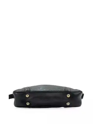 Gucci 2000s Horsebit Pattern Shoulder Bag