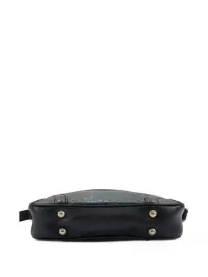 Gucci 2000s Horsebit Pattern Shoulder Bag