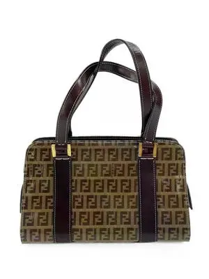 Fendi 2000s Zucchino Tote Bag - Brown